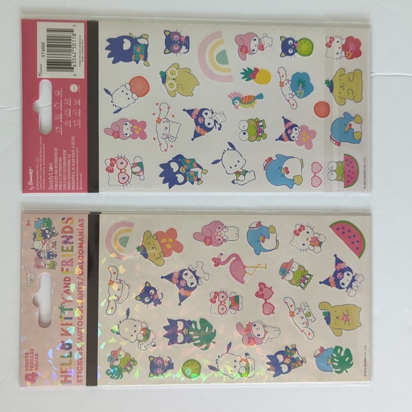 Hello Kitty | Design | Nwt Hello Kitty Sticker Set | Poshmark